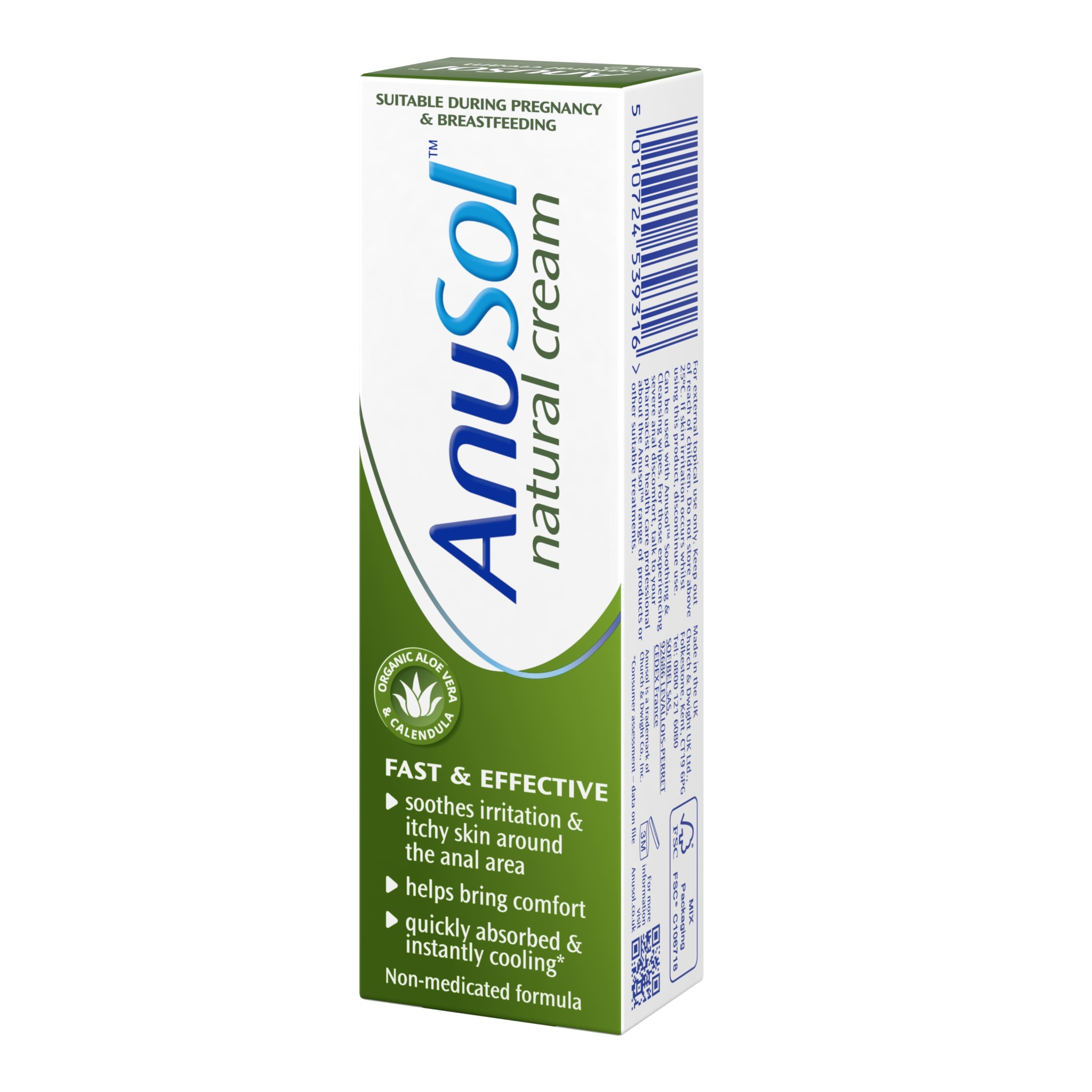 Anusol™ UK Natural Cream Product Page